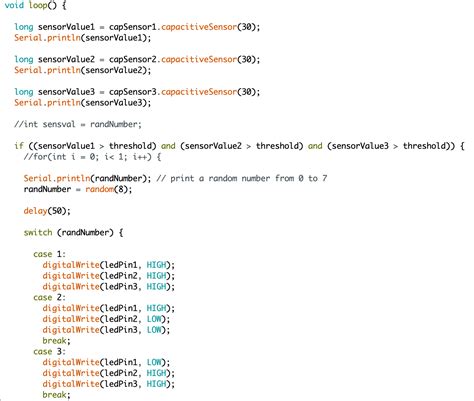 code for random leds using sensors r arduinoprojects