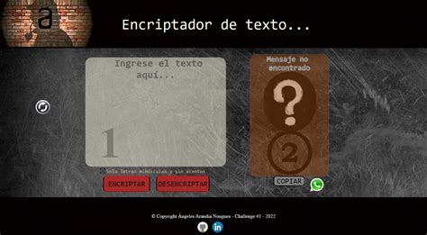 GitHub AngieArandiaNougues Encriptador De Texto Decodificador Para Challenge Oracle Next