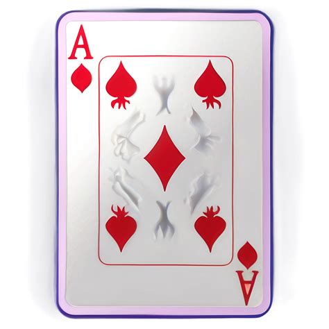 Download Ace Card Outline Png 4
