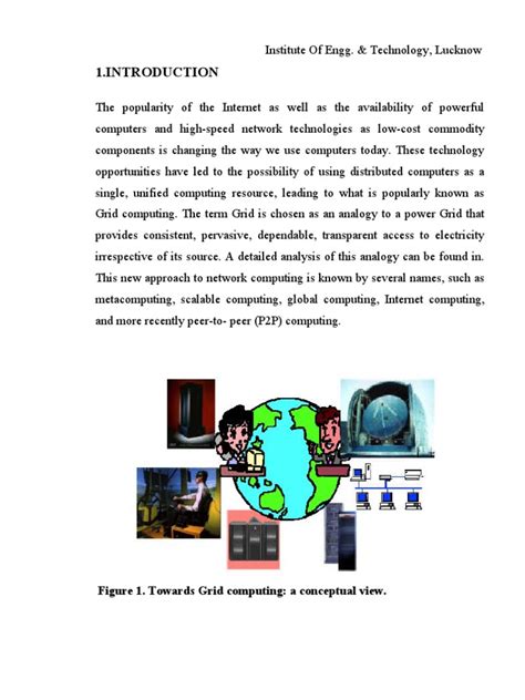 Figure 1 Towards Grid Computing A Conceptual View Pdf Grid
