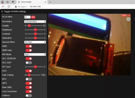 ESP32 Wrover CAM Video Streaming Web Server