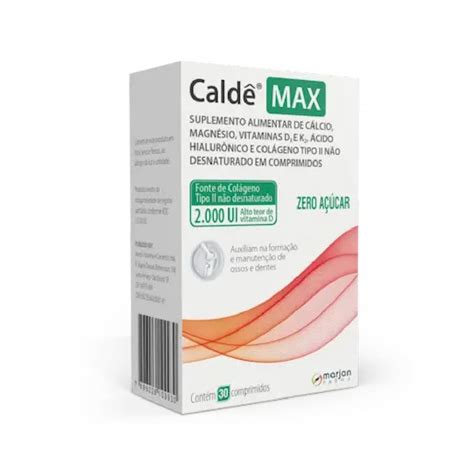 Calde Max 30 Comprimidos Panvel Farmácias