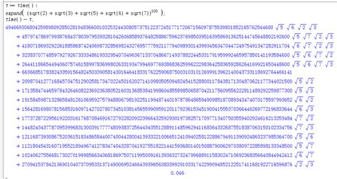 Performance Tuning Why Is Mathematica S Expansion Of Expressions With
