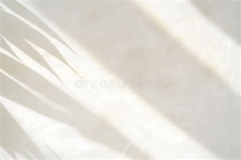 Organic Diagonal Drop Shadow Overlay For Photos And Mockups On White Wall Stock Illustration