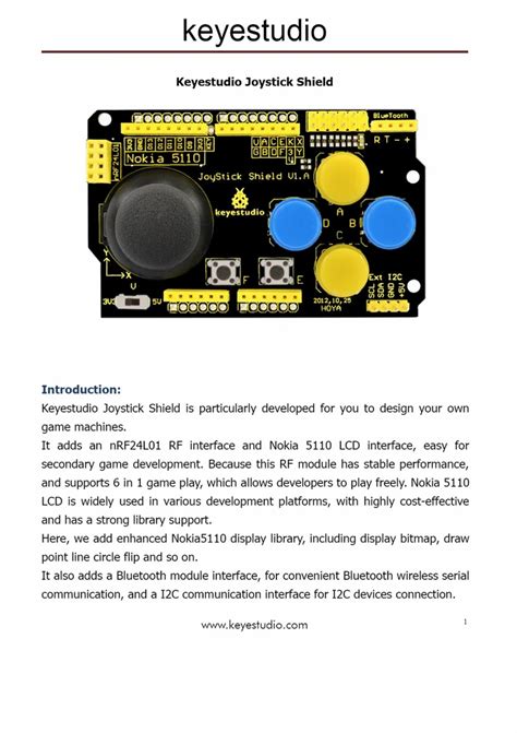 Rndmfg Arduino Uno R3 Joystick Shield Module At ₹ 90piece In Chennai Id 12713563112