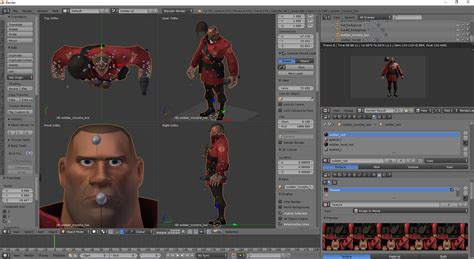 Using The Blender 28x Shader Editor To Texture Models Steam Solo