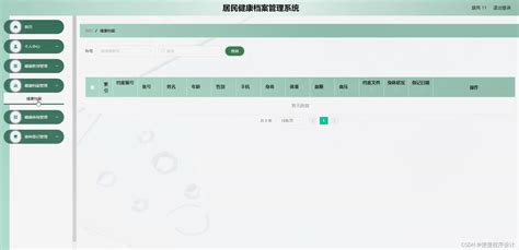 Java居民健康档案管理系统开题源码健康档案管理 源代码 Csdn博客