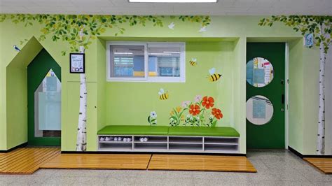 중목초등학교 ｜ 학교 도장 공사 내부도장 And 그래픽 네이버 블로그