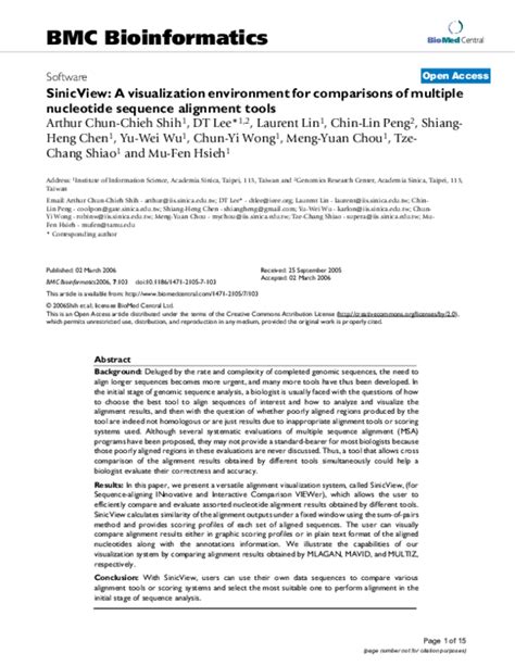 pdf sinicview a visualization environment for comparisons of