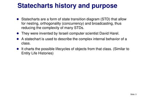 Ppt Statecharts Powerpoint Presentation Free Download Id1884075