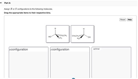 Solved Part A Assign R Or S Configurations To The Following Chegg