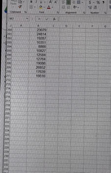 This Data Is To Be Organized In Excel I Was Able To Chegg Com