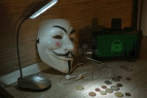 an anonymous hacker tries to crack the operating system`s protection