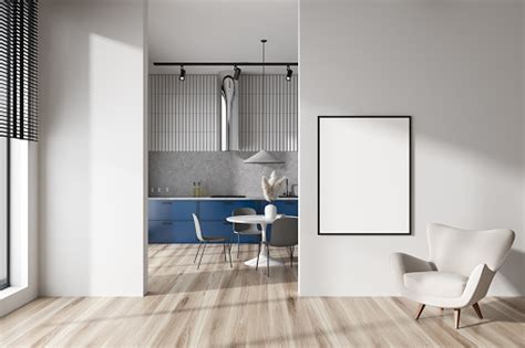 식사 공간과 휴식 공간 창문이 있는 가벼운 주방 인테리어 모형 프레임 가정 생활에 대한 스톡 사진 및 기타 이미지 가정 생활 모던 양식 0명 Istock