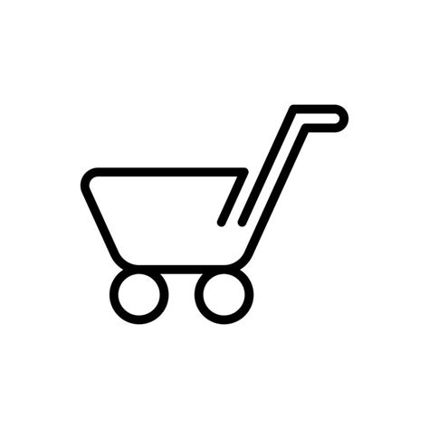 Shopping Cart Outline Icon 27514970 Vector Art At Vecteezy