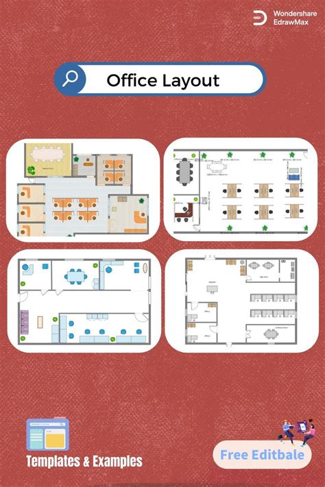 Office Layout Plan Office Layout Ideas Templates EdrawMax Free