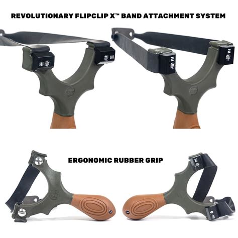 Simpleshot Scout Xt Slingshot With Target Ammo And Bands For