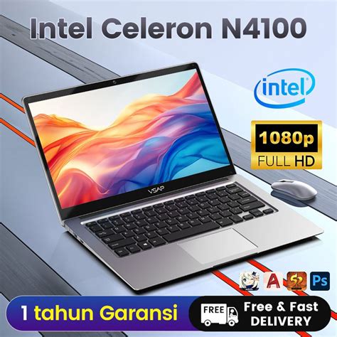 Jual Vsap Official Laptop Intel Celeron N4100 I7 9750h Ram 8g 256gb 8g 512gb Ssd Sistem