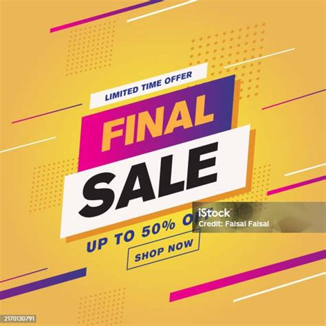 최종 판매 노란색 그라디언트 제공 세부 정보 벡터 일러스트 레이 션 3차원 형태에 대한 스톡 벡터 아트 및 기타 이미지 3차원 형태 가격 강단 Istock