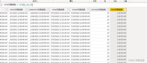 power bi dax 之日期函数 powerbi日期函数date csdn博客