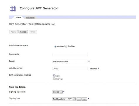 JWT Issuance And Validation On DP Firmware 7 2 0 1
