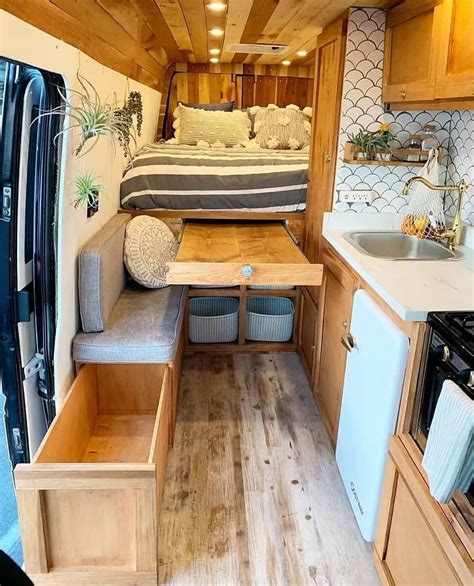 Compacto E Aconchegante Diysuacasadecora Van Home Van Conversion