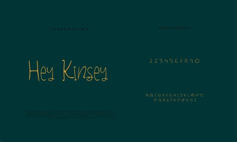 Premium Vector Handwritten Script Font Hand Drawn Brush Style Modern Calligraphy Cursive