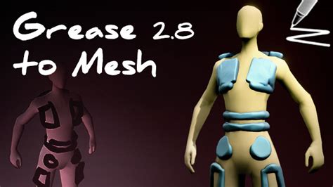 blender 2 8 grease pencil to mesh blendernation