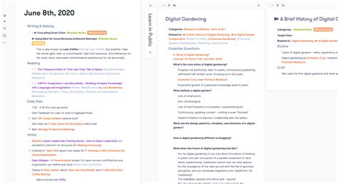 Redesign Panels And Create A Right Sidebar With Collapsible Nodes Tana Ideas