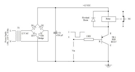 Relay Schematic Diagram Wiring Diagram