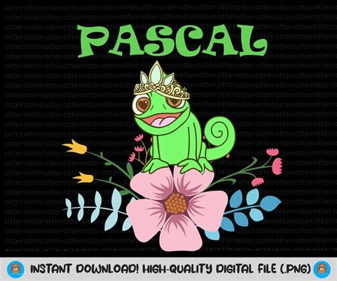 Retro Rapunzel Pascal Png Retro Princess Png Retro Pascal Png Floral