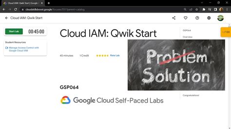 Cloud Iam Qwik Start Gsp064 Solution Youtube