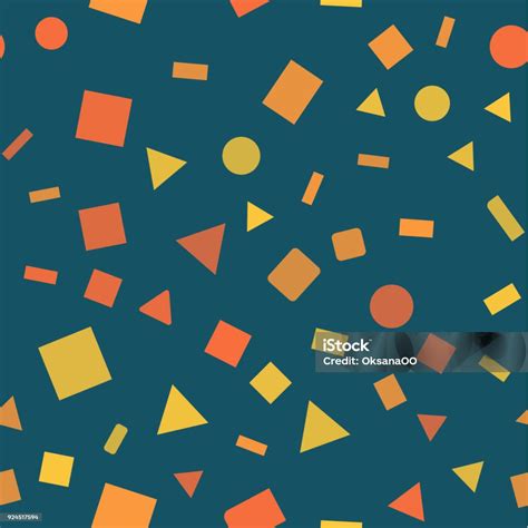 간단한 기하학적 인 도형 패턴의 벡터 그림 기하학적 형태의 추상 원활한 패턴 개혁가 역할에 대한 스톡 벡터 아트 및 기타 이미지 개혁가 역할 검은색 기하 도형