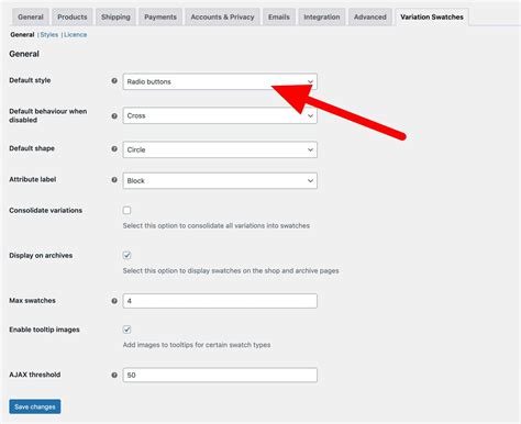 How To Display Woocommerce Variations As Radio Buttons