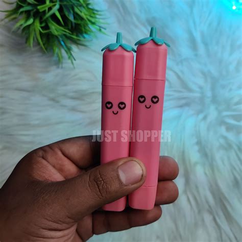 Strawberry Long Eraser Just Shopper