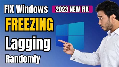 Fix Windows 10 11 Keeps Freezing And Lagging Randomly 2023 New Youtube
