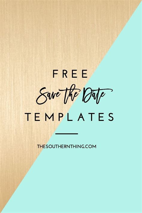 Save The Date Event Email Template