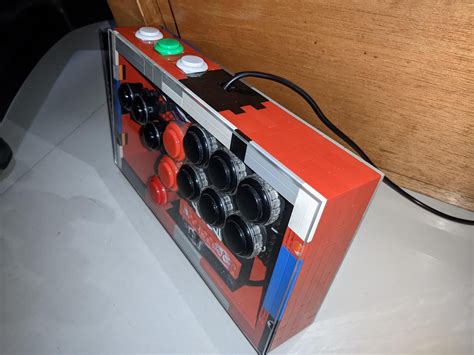 Lego Button Box V2 Now With Proper Color Scheme Seimitsu Sanwa
