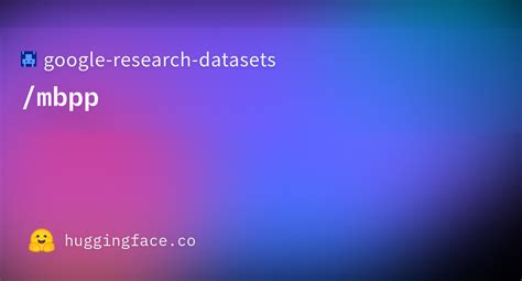 Google Research Datasets Mbpp At Main