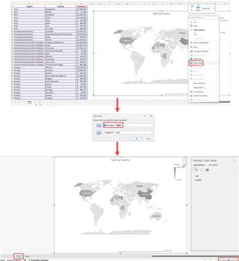 How To Create A Map Chart In Excel Step By Step Guide
