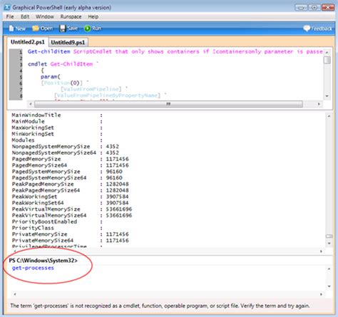Graphical Powershell Screenshots Of Microsofts New Free Powershell