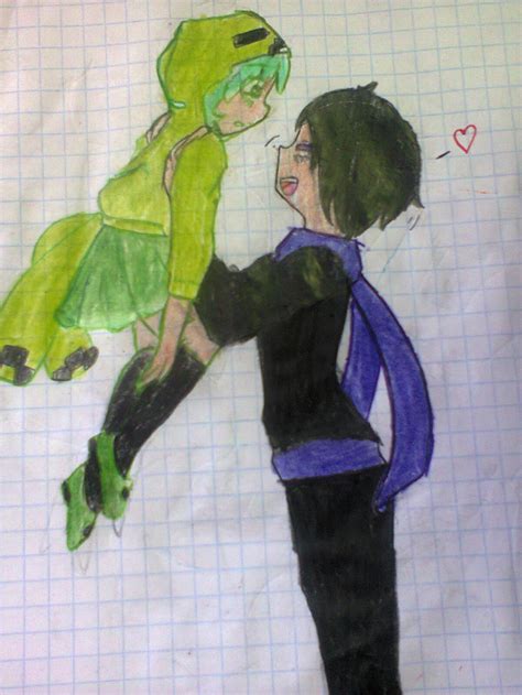 Enderman And Creeper Girl By Novastarback On Deviantart