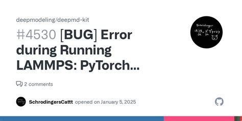 Bug Error During Running Lammps Pytorch Backend Jit Error In Forward