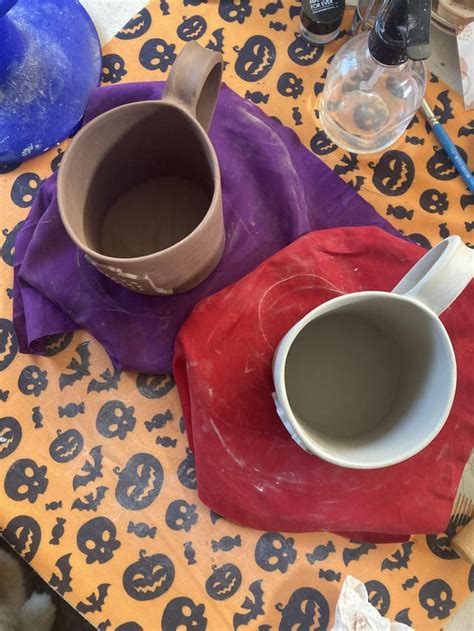 Death Before Decaf Hand Built Mugs Rpottery