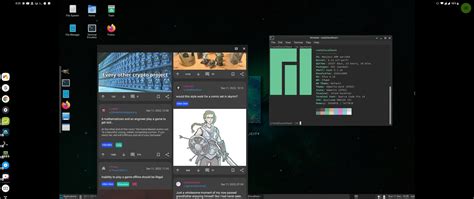 Manjaro Running In Android Proot With Ultrawide Screen Support R