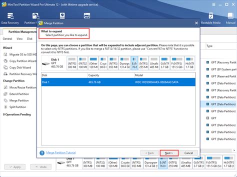 How To Merge Partition Minitool Partition Wizard Tutorial Minitool Partition Wizard