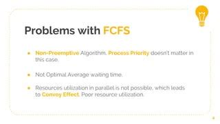 Operating System FCFS And Priority Scheduling Algorithm And Code PPT