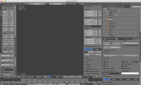 Mesh Newly Created Objects Not Appearing In Any Mode Blender Stack Exchange