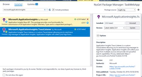 Implement Logging With Application Insight Using Trace Listeners