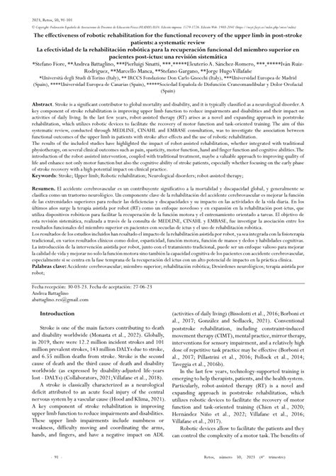 pdf the effectiveness of robotic rehabilitation for the functional